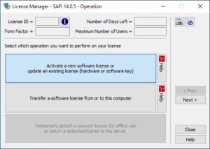 SAFI - Technical Support - HASP Drivers