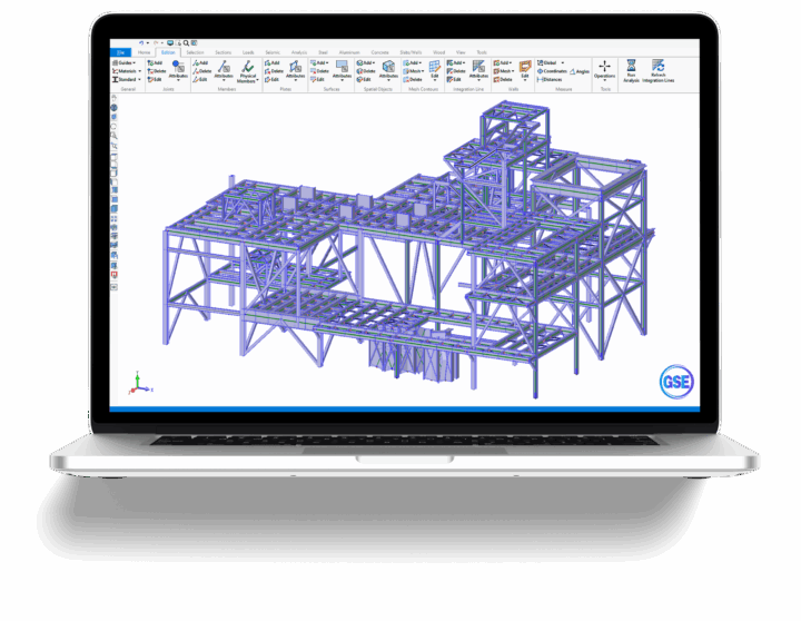 Steel Structural Analysis and Design Software - SAFI GSE