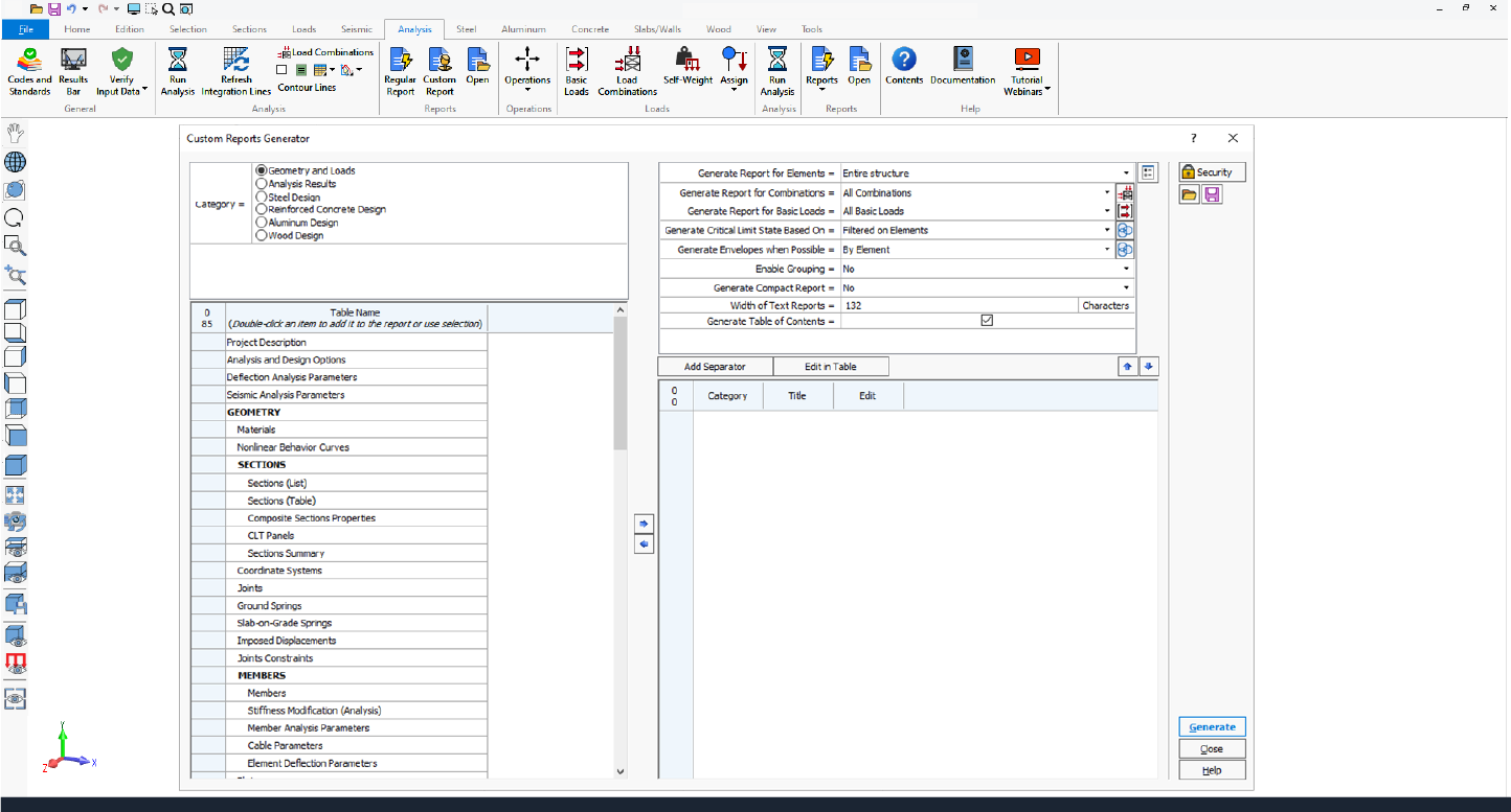 SAFI | Structural Engineering Software - Analysis and Design