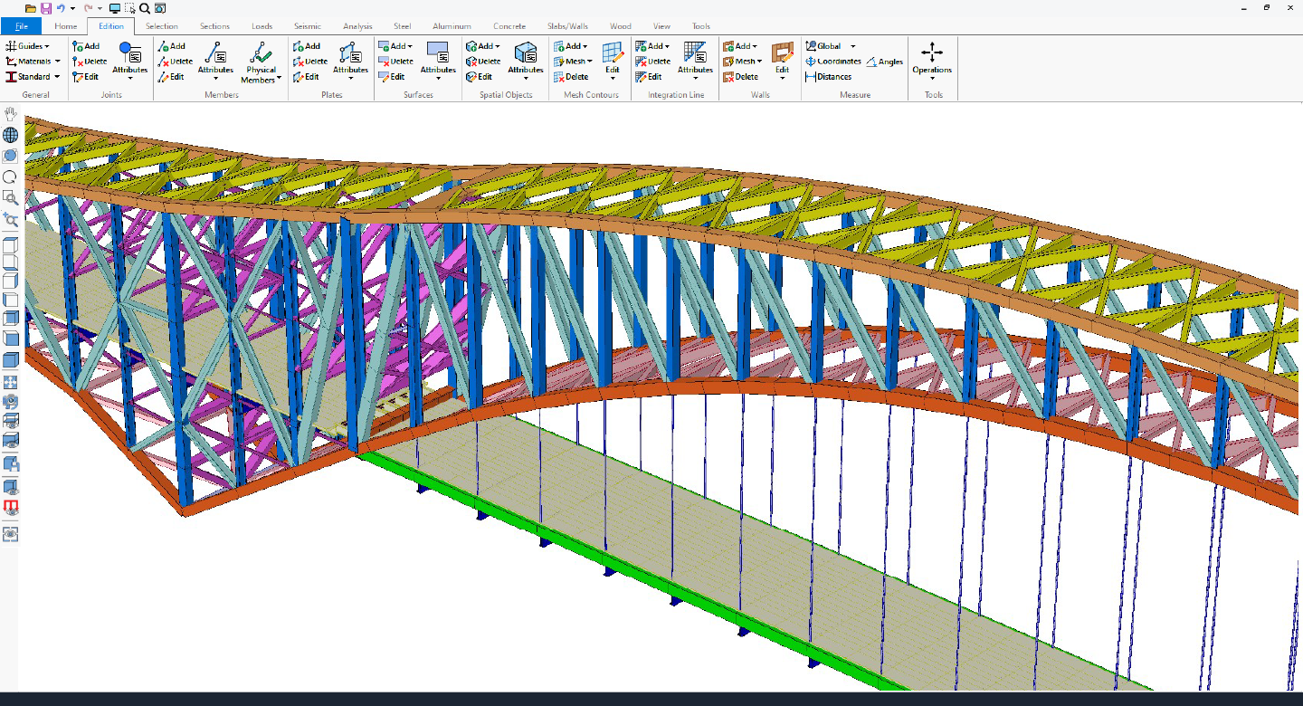 3D Bridge Analysis, Design, Evaluation - BSE™ Software